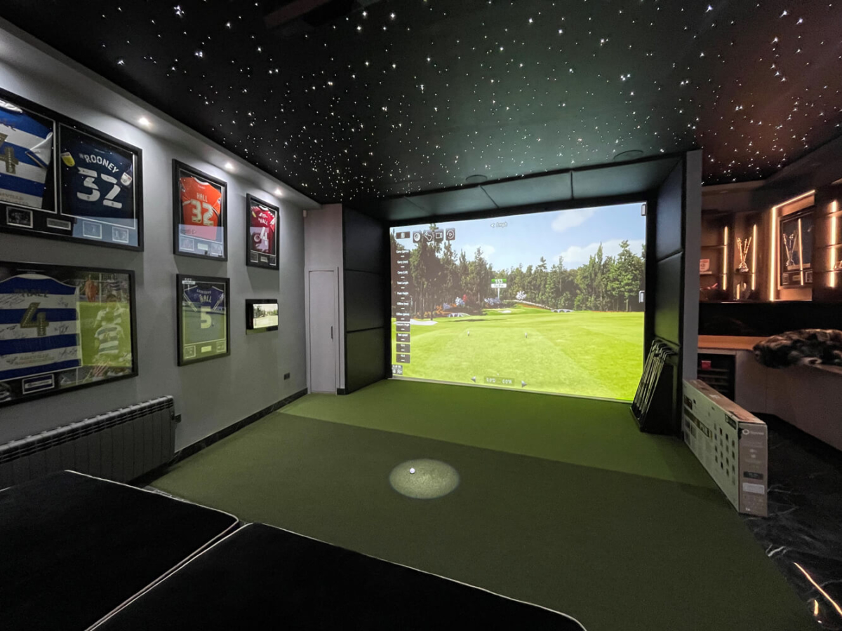Ceiling Mount Golf Simulator at Douglas Hairston blog