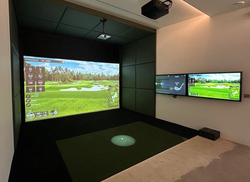 Trackman io 4K Golf Simulator - Lancashire - Golf Tech Systems
